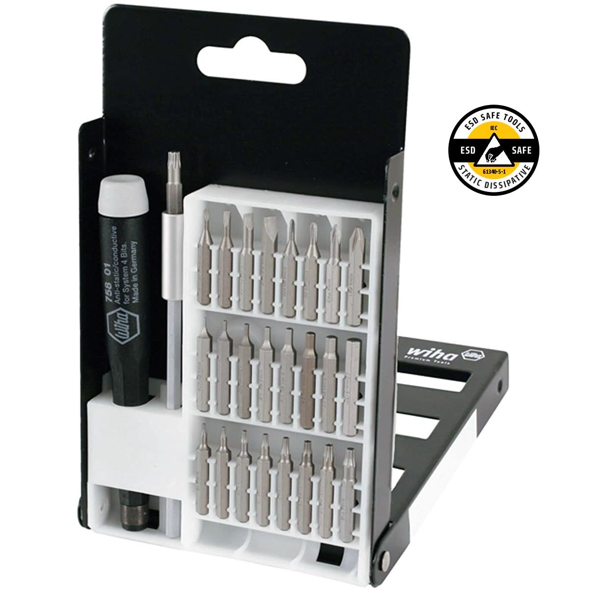 Wiha System 4 ESD Safe MicroBits Set (27 Piece Set) – Clinch River Fishing USA